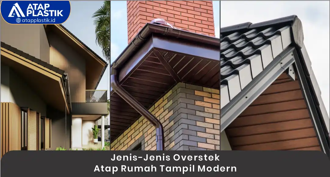 Overstek Atap Rumah Minimalis yang Modern - Atap Plastik