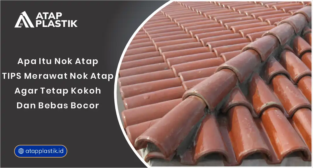 Apa Itu Nok Atap? Tips Merawat Nok Tetap Kokoh Bebas Bocor - Atap Plastik