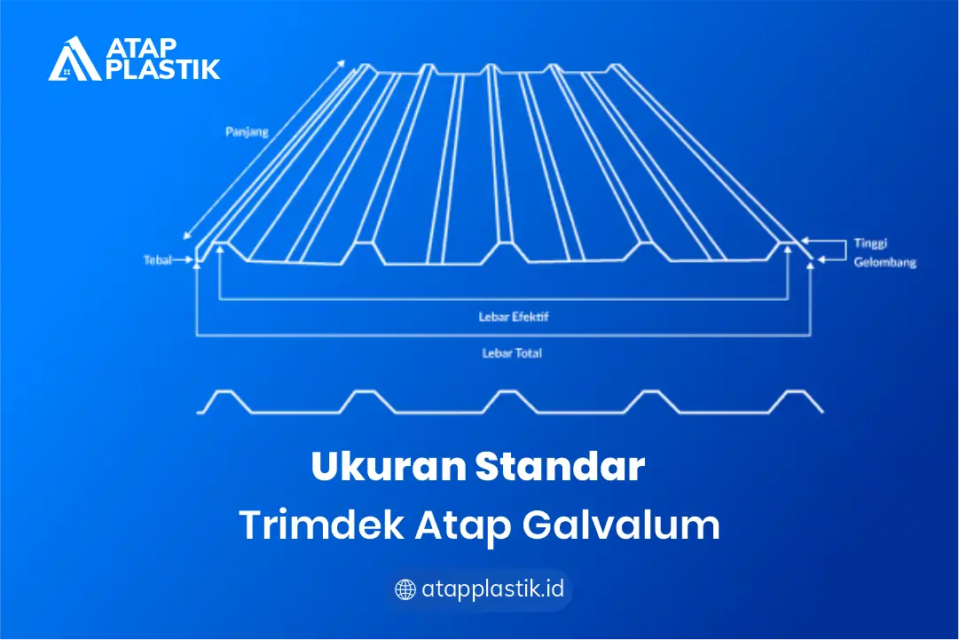 Ketebalan Atap Trimdek Standar Ideal di Pasaran - Atap Plastik