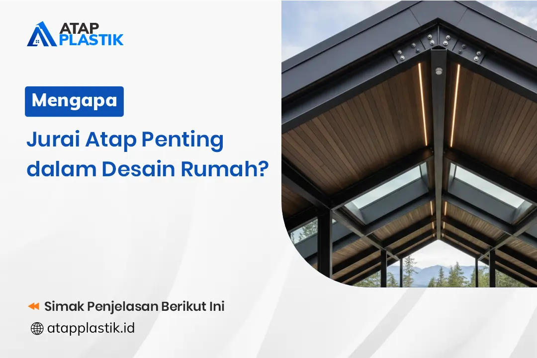 Mengapa Jurai Atap Penting dalam Desain Rumah? - Atap Plastik